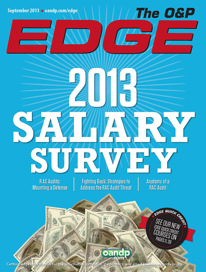 September 2013 Archives - The O&P EDGE Magazine