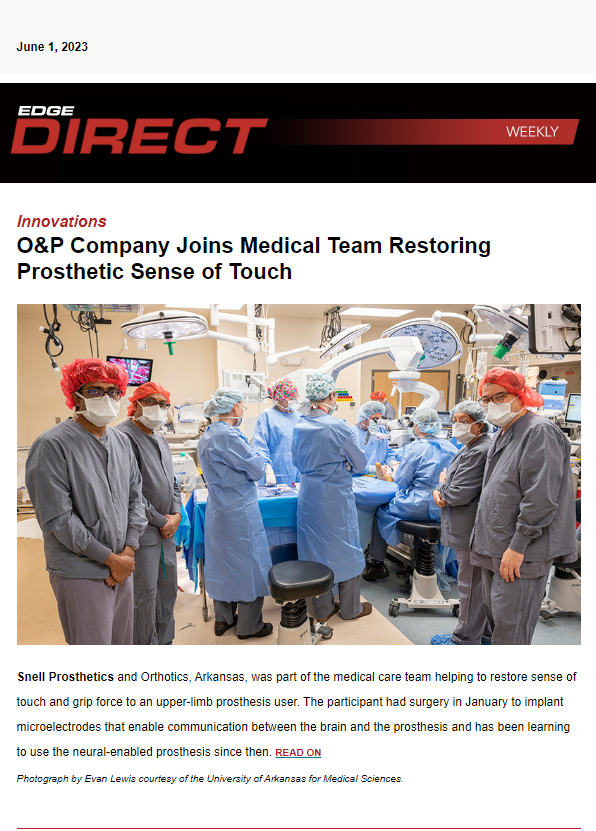 EDGE Direct - The O&P EDGE Magazine